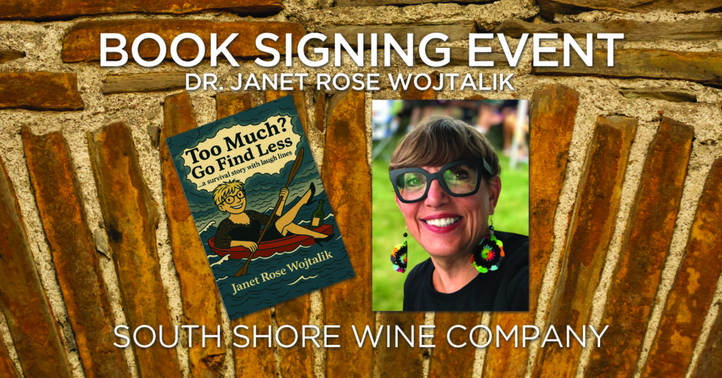 Book Signing with Dr. Janet Rose at South Shore - Wineries, Brewery ...